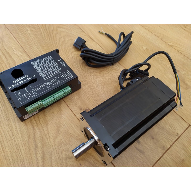Closed-Loop Stepper motor NEMA34 12 N.M Komplekts
