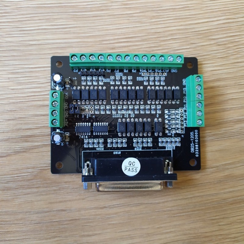 MACH3 CNC 6-axis LPT Breakout Board Adapter