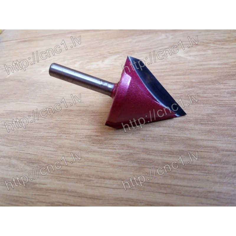 60-90 Degree 6mm SHK x 22-32mm CED V Groove Bit