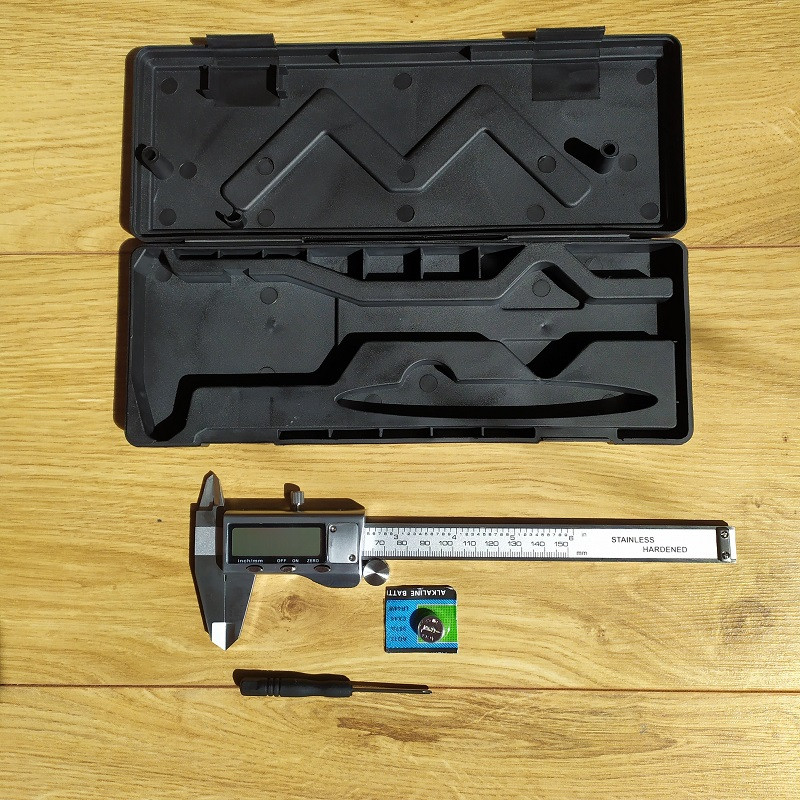 150mm Stainless Steel Electronic Digital Vernier Caliper Micrometer ...