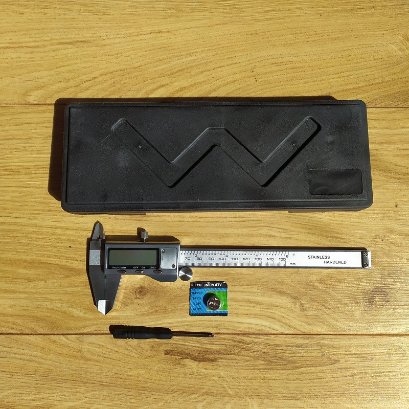 150mm Stainless Steel Electronic Digital Vernier Caliper Micrometer ...
