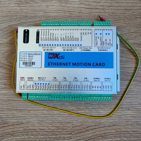Ethernet 3-4-6 Axis MACH3 CNC Motion Control Card Frequency 2000KHZ