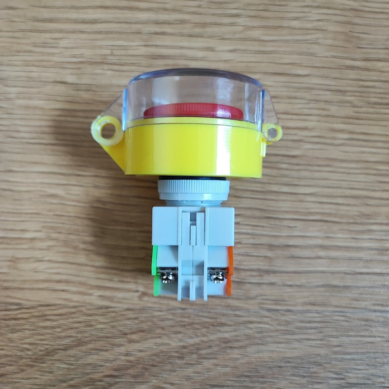 10A Emergency Stop Push Button Switch 1NO 1NC DPST AC 660V Red Mushroom