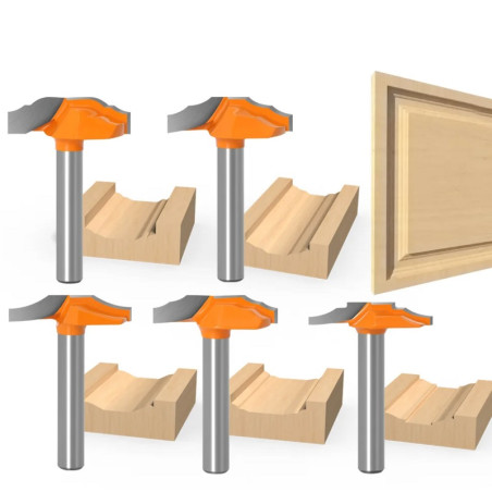 6mm Shank Wood Carving Door Frame Router Bits