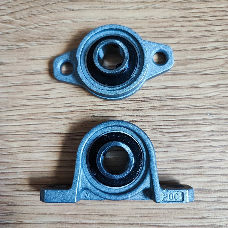 Pillow block ball bearing units Support Mounted Block aluminum housing ...