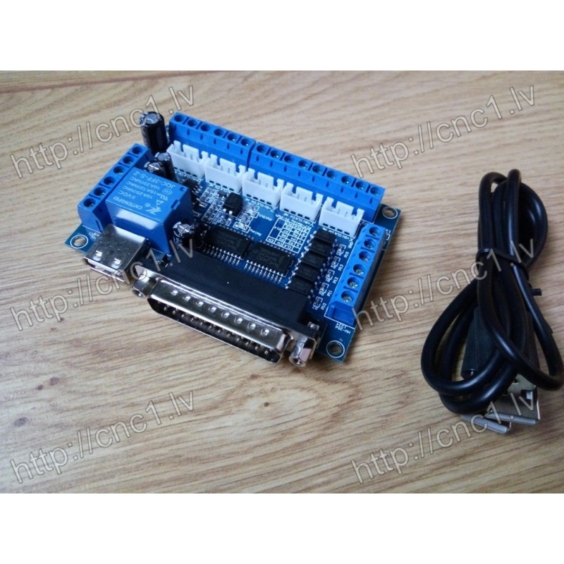 MACH3 CNC 5-axis Breakout Board Adapter