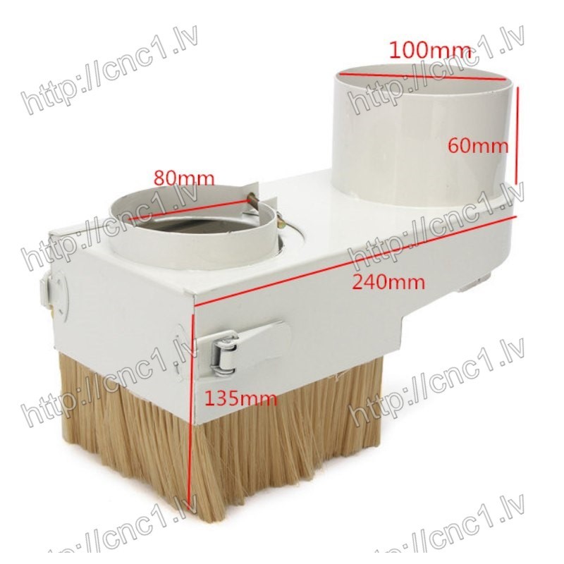 80mm Spindle Dust Cleaner for CNC Router Spindle Motor